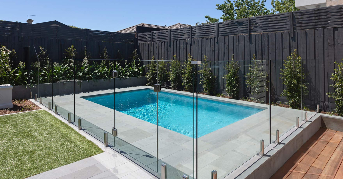 Glass Pool Gate